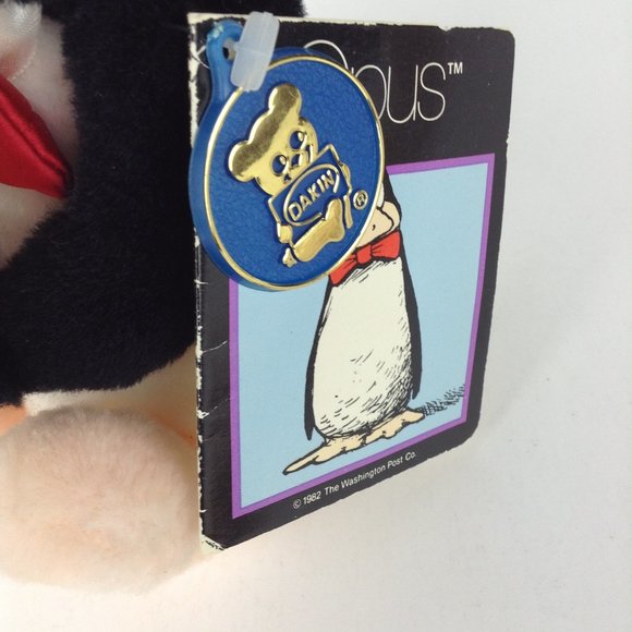 Other | Vintage 1985 Dakin Opus Penguin Bloom County 6 Plush Stuffed ...